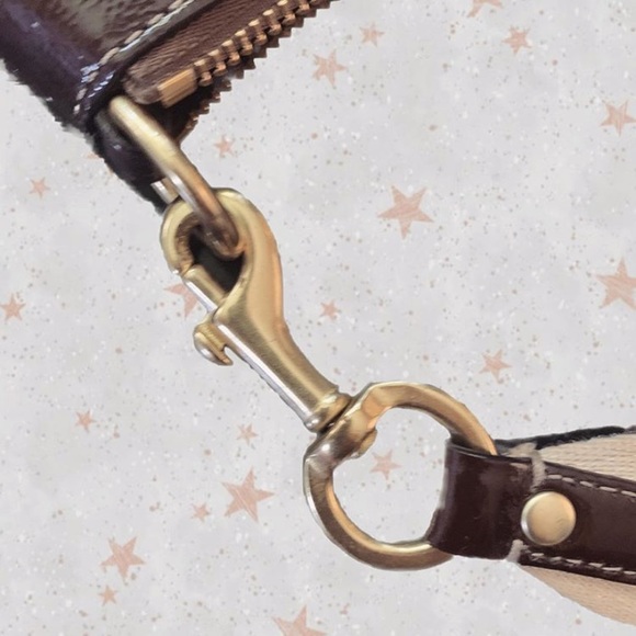 Coach | Bags | Authentic Coach Signature C Red Canvas Purse | Poshmark